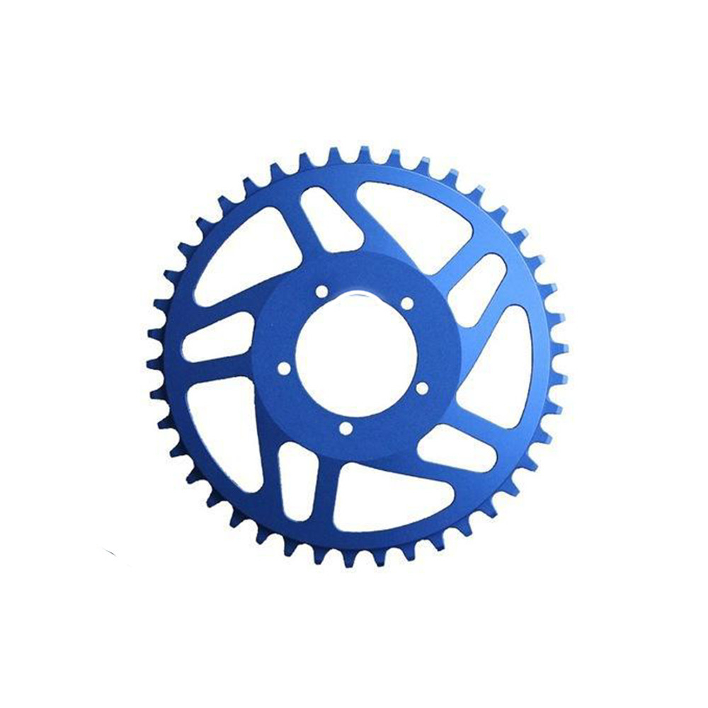 Bafang BBS01 BBS02 CNC Chainring 42T narrow-wide BLACK - BesbikeUK